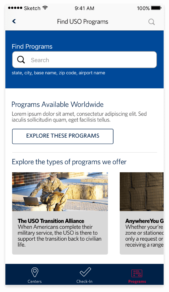 USO - The United Service Organizations Inc. | Mobomo Mobomo